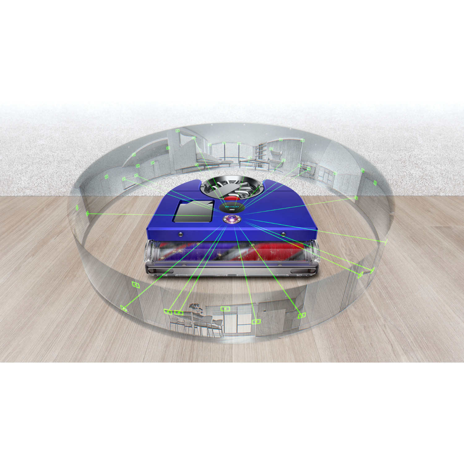 Dyson 360 Vis Nav Robotski sesalnik - electronic4you Slovenija