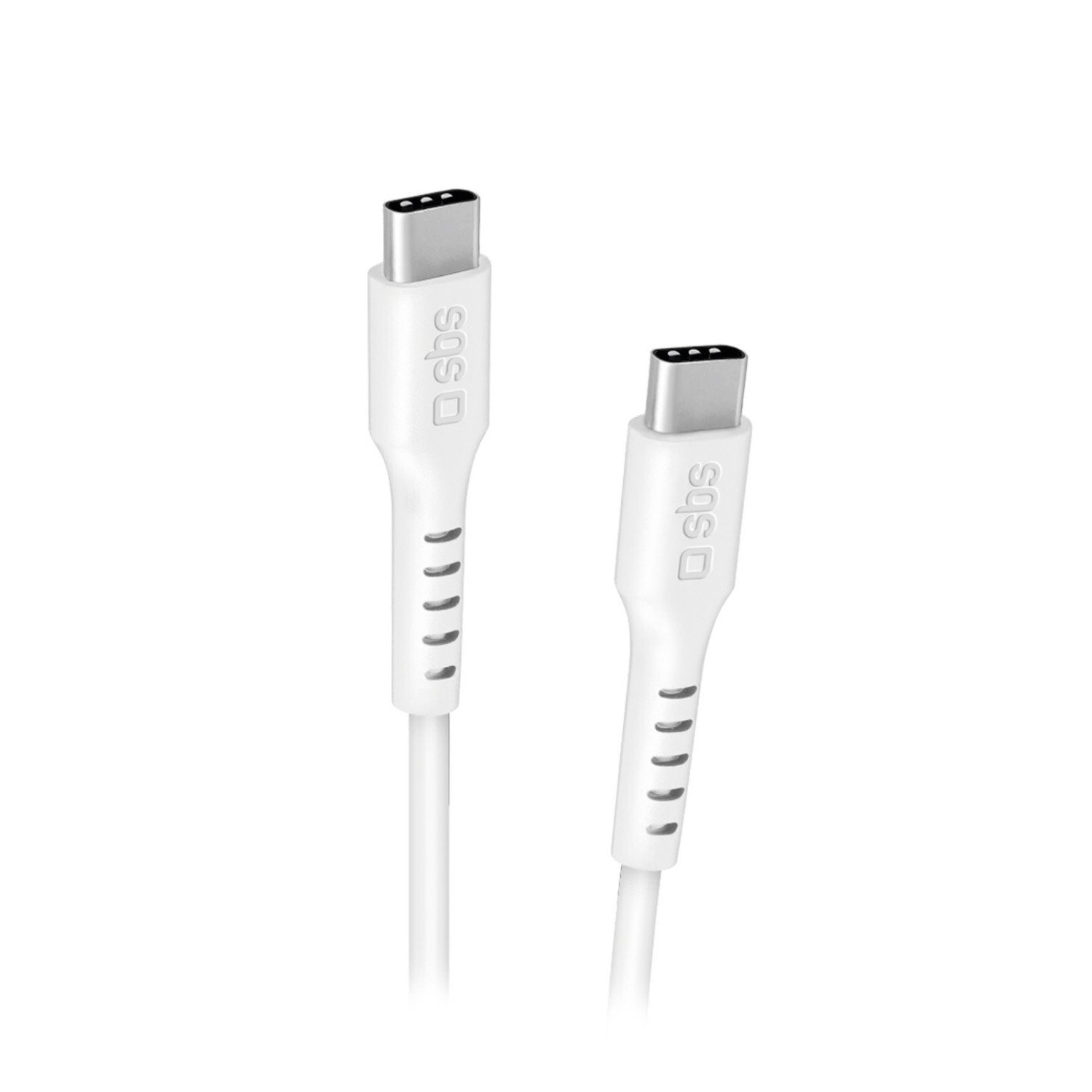 SBS USB-C – USB-C kabel 2m bel in kabel - electronic4you Slovenija