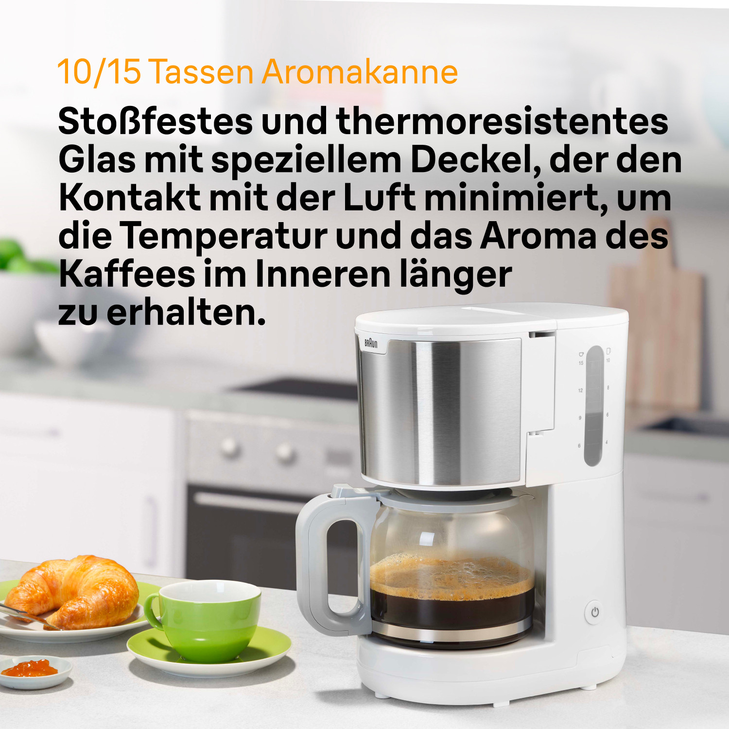 Braun KF 1500 WH PurShine kavni aparat - electronic4you Slovenija