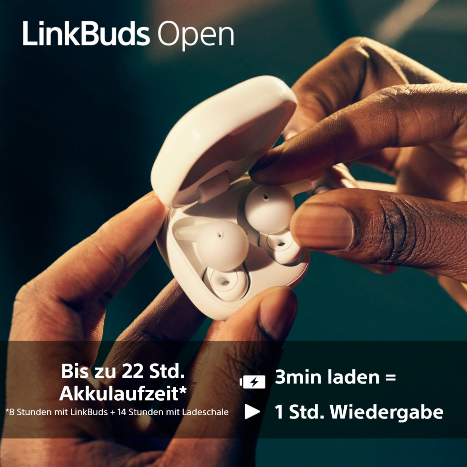 Sony LinkBuds Open crne - electronic4you Slovenija