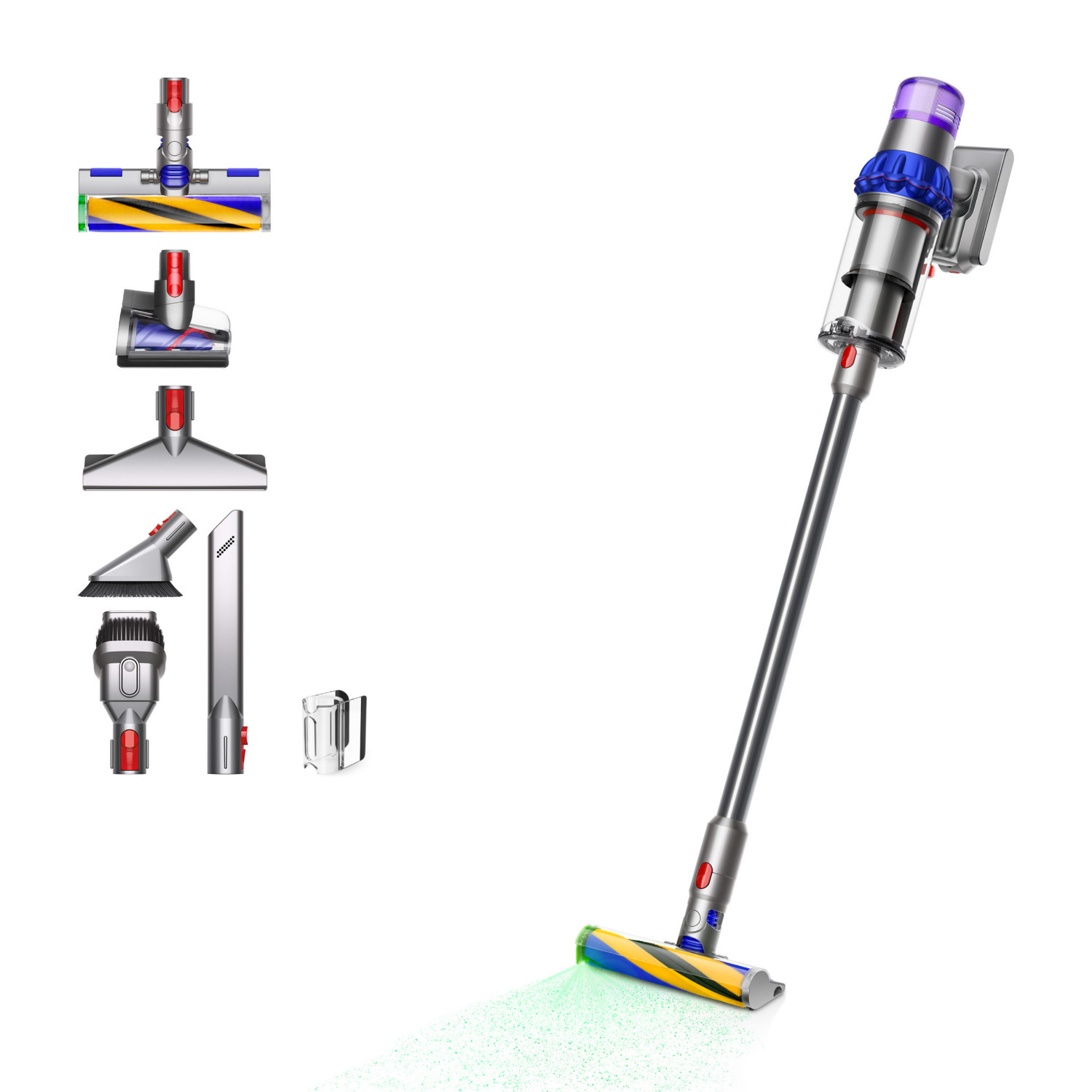 Dyson V15 Detect Fluffy modro/nikelj z - electronic4you Slovenija