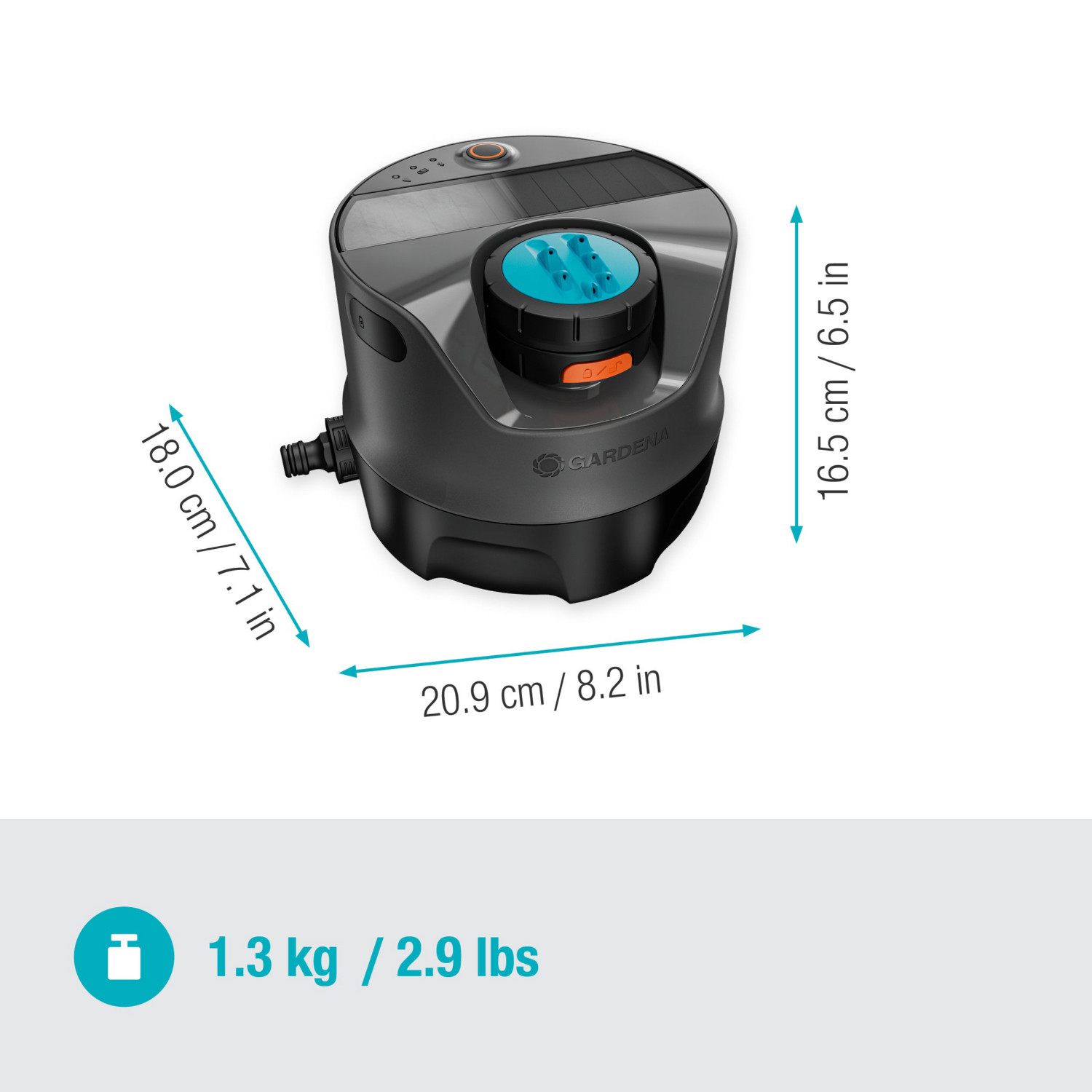 Gardena AquaPrecise nadzemni namakalni - electronic4you Slovenija