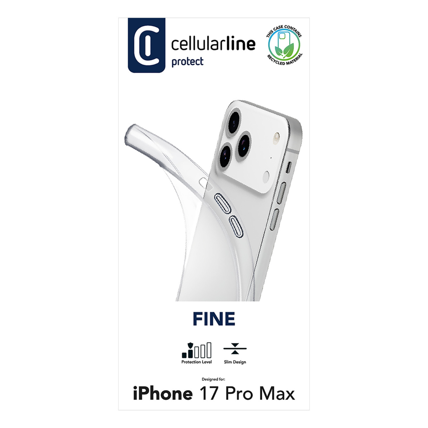 Cellularline Fine za iPhone 17 Pro Max - electronic4you Slovenija